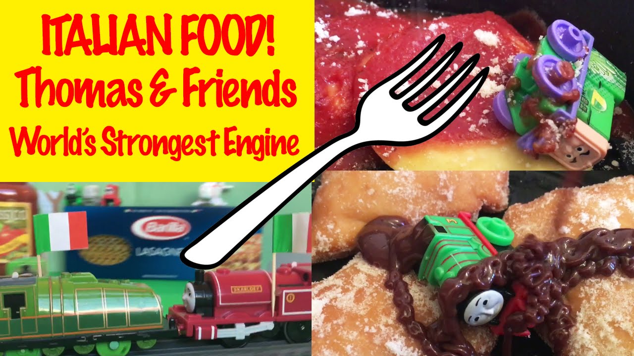Thomas and Friends Italian Food - World's Strongest Engine Kids Toys ...