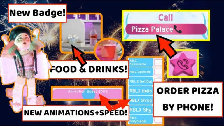 🎉NEW YEAR'S UPDATE IS ALMOST HERE! ORDER FOOD FROM PIZZA PALACE! NEW ...