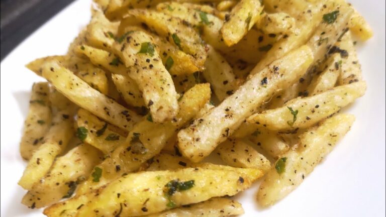Crispy Italian French Fries without cheese||Masala French fries||how to ...