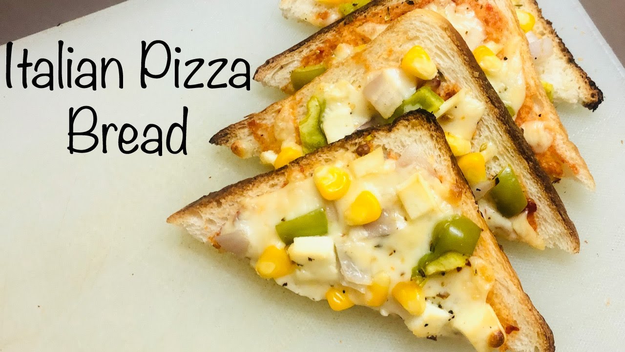 Italian Pizza Bread | Cheesy and Delicious Recipe | Easy to make ...
