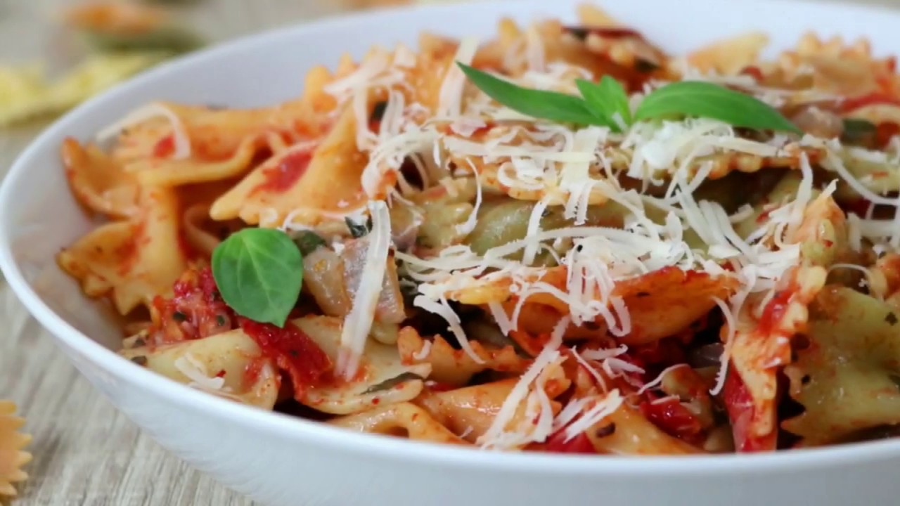 Easy Farfalle Pasta in Tomato Red Sauce? Recipe You Can Make At Home ...