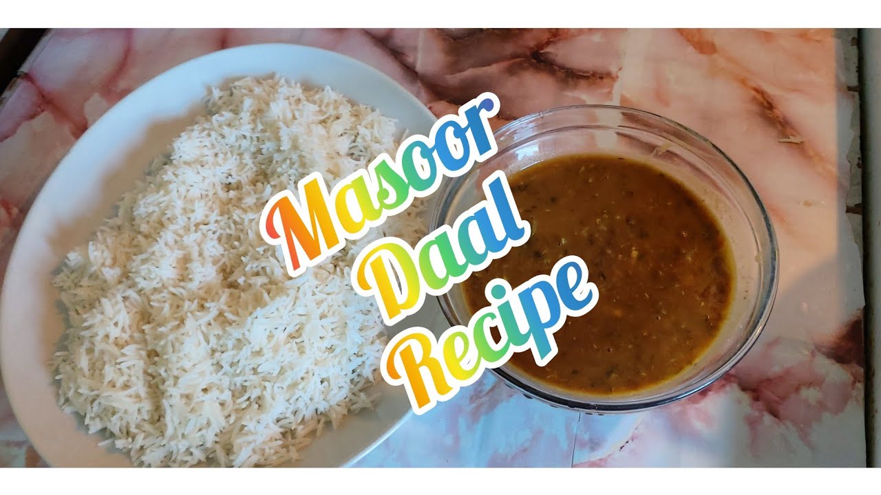 Masoor daal recipe / easy recipe / pak food italy - Italian Food