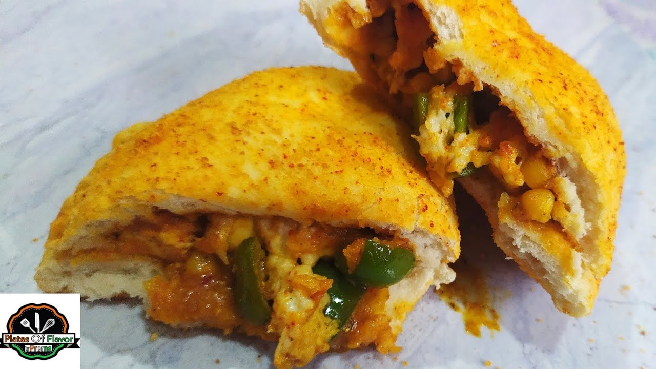 Calzone | Italian recipe | Make Calzone pocket without oven - Italian Food