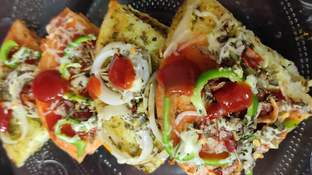 Double layered Cheese Pizza Uttappa | Indo Italian Dish | No maida I ...