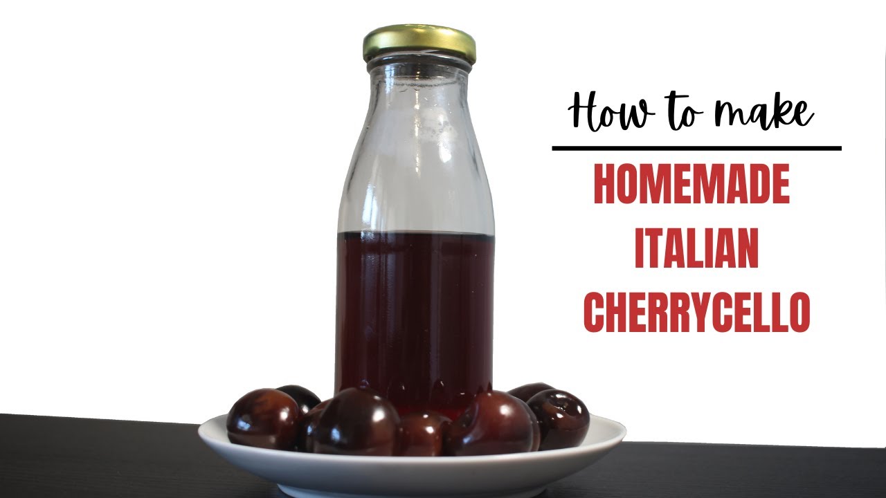 How to Make Authentic Italian Black Cherrycello Recipe - Italian Food
