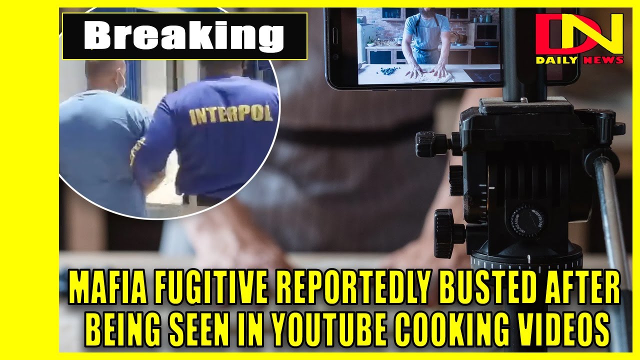 Mafia fugitive reportedly busted after being seen in YouTube cooking ...