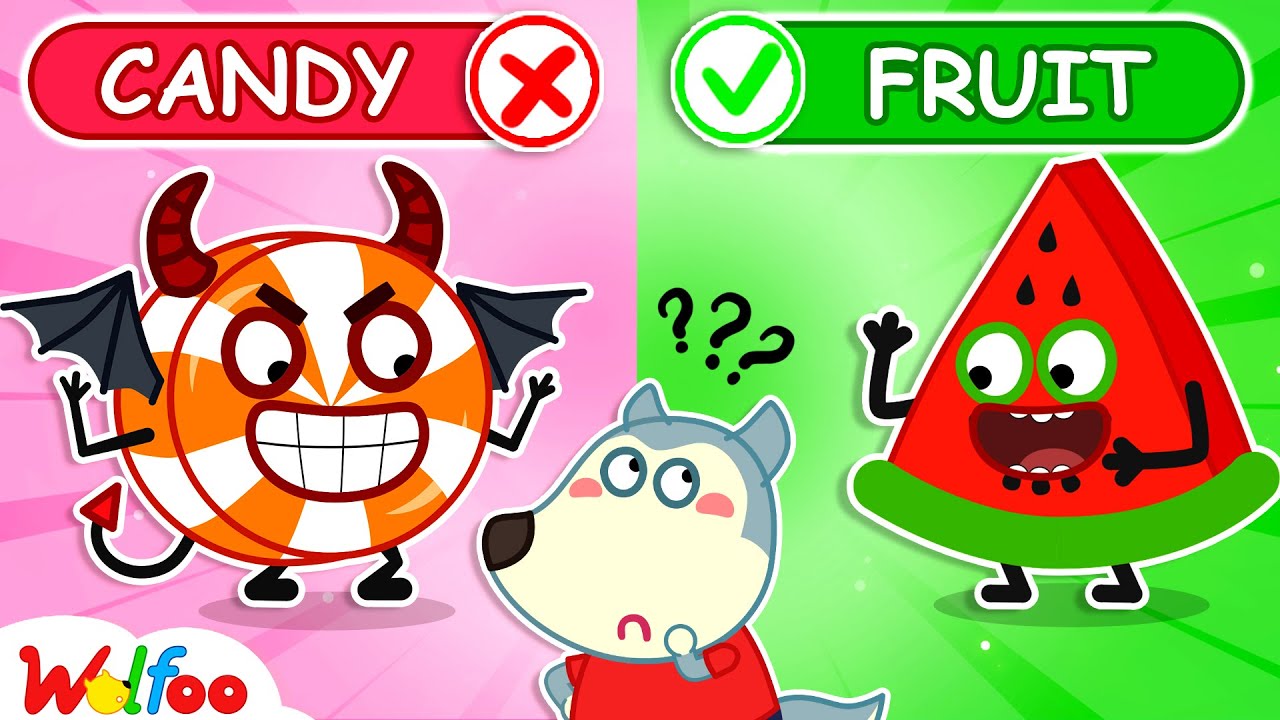 Wolfoo! Yes Fruits No Sweets - Yes Yes Stay Healthy - Learn Healthy ...