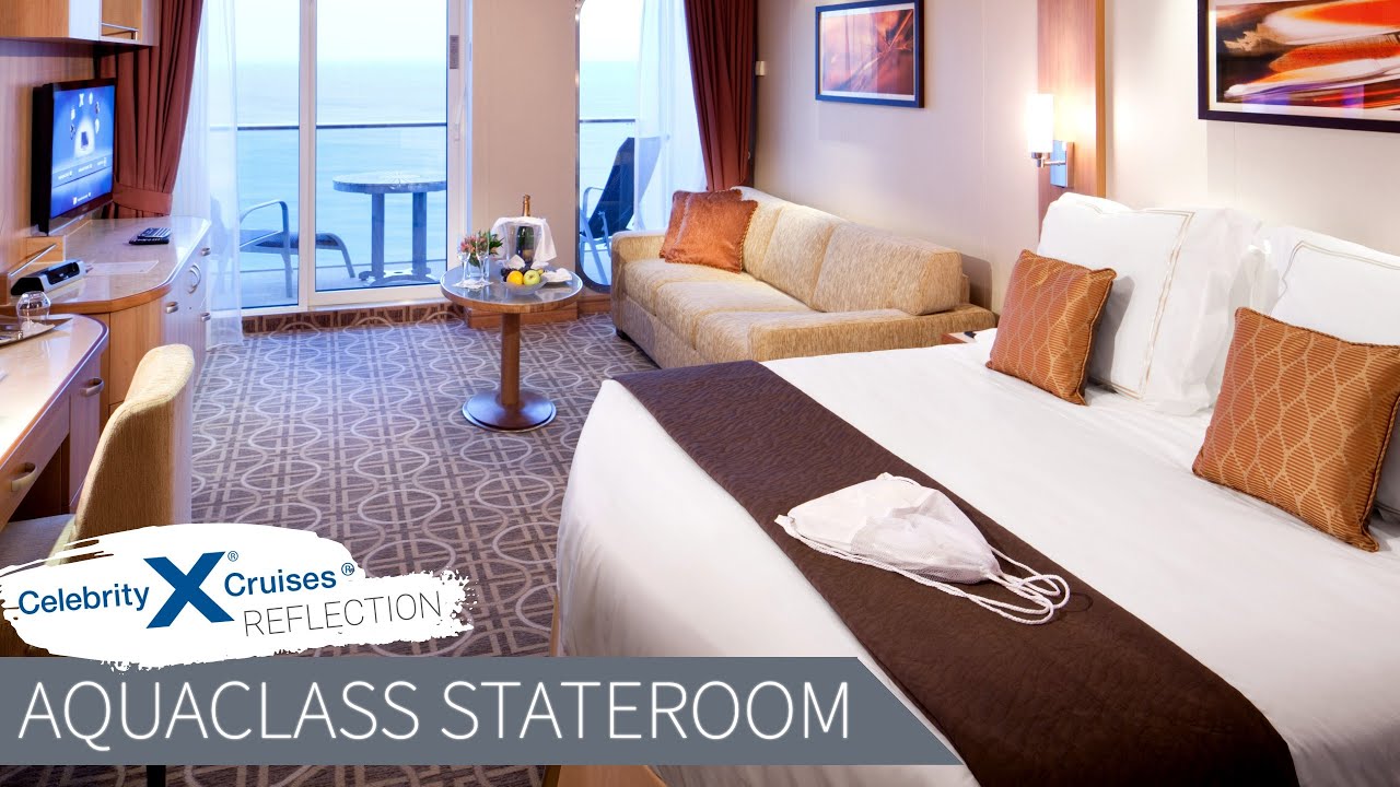 Celebrity Reflection | Aqua Class Stateroom Full Walkthrough Tour ...