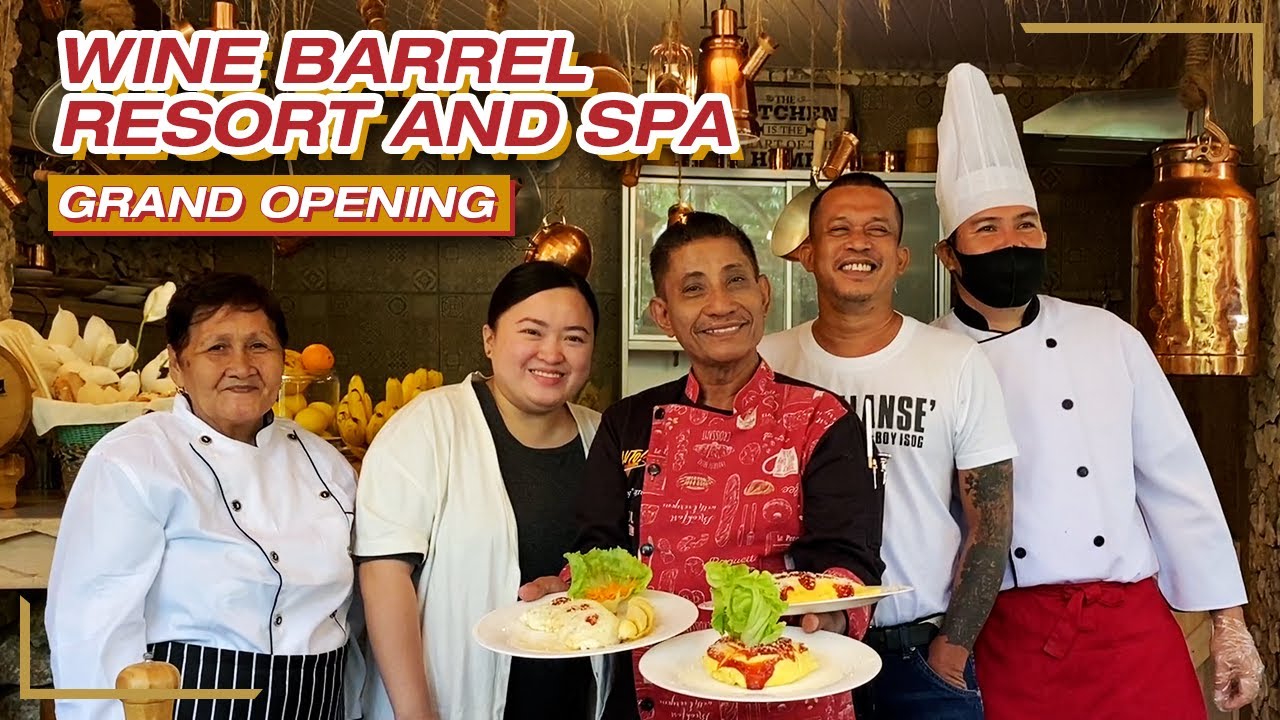 WINE BARREL RESORT & SPA GRAND OPENING | OMELETTE 3 WAYS ft. @Sarge ...