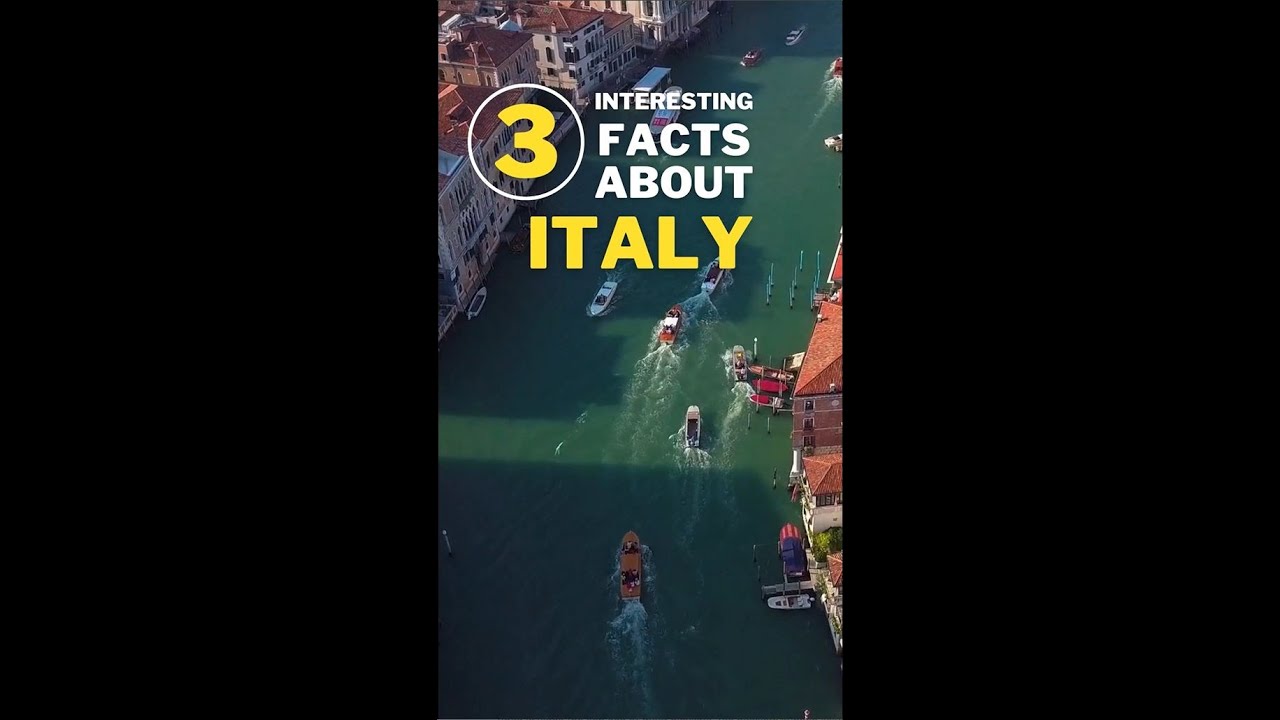 3 Facts About Italy - Interesting Facts #facts #italy #travel - Italian ...