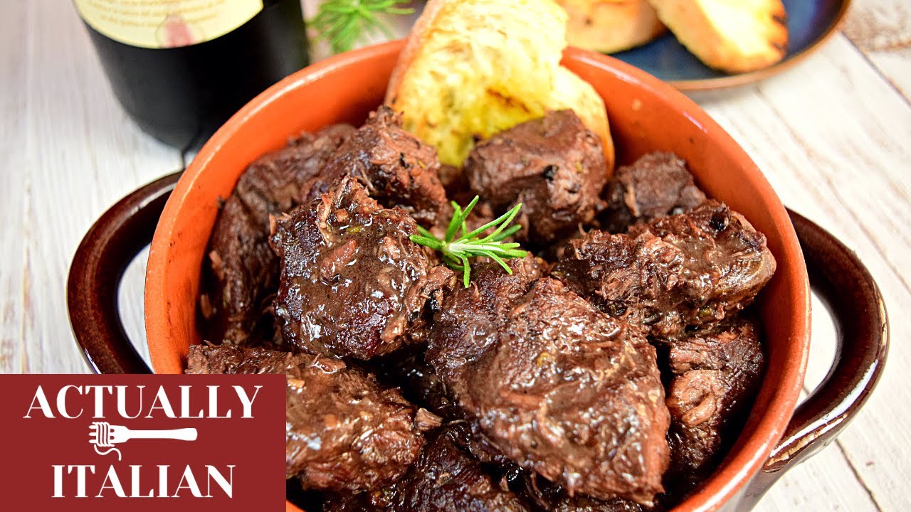 Tuscan PEPOSO | 500-year-old braised beef recipe - Italian Food