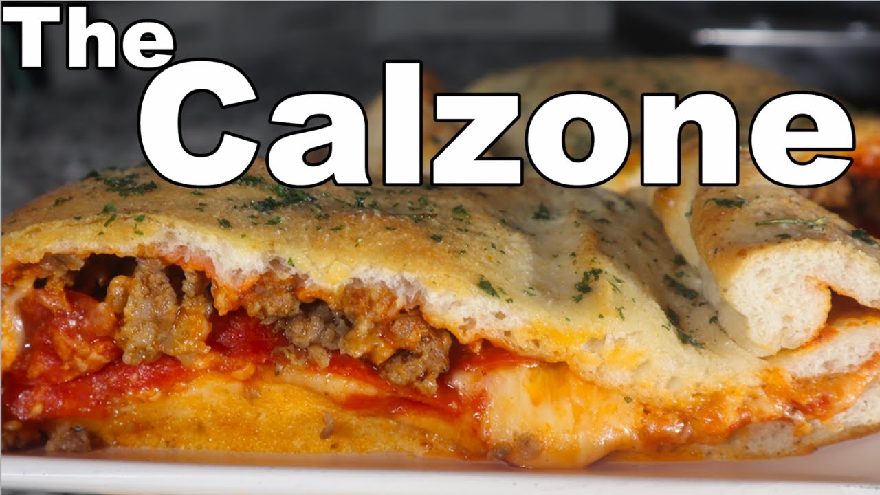 How To Make Easy Calzone Recipe - Italian Food