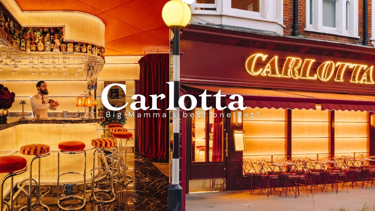 Big Mamma's newest restaurant! Carlotta, Marylebone - Italian Food