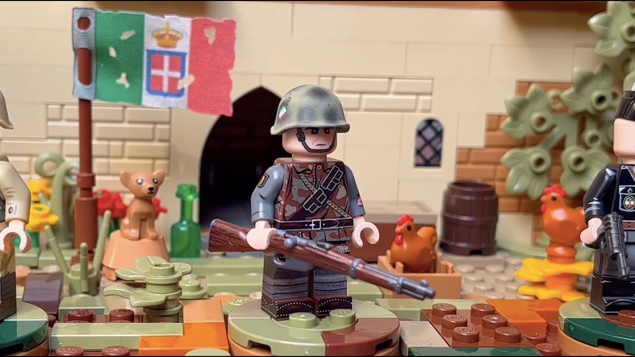 10 Custom LEGO Italian WW2 Minifigures - Brickmania - TMC - UitedBricks ...