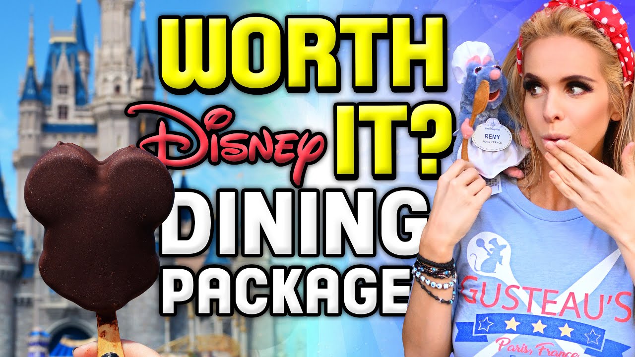 NEW EPCOT DINING PACKAGE! Coral Reef Restaurant & Disney Food Review ...
