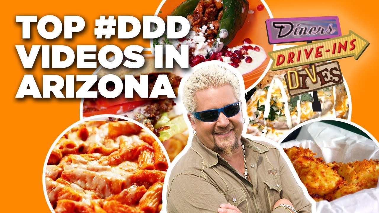 Top #DDD Videos in Arizona with Guy Fieri | Diners, Drive-Ins and Dives ...