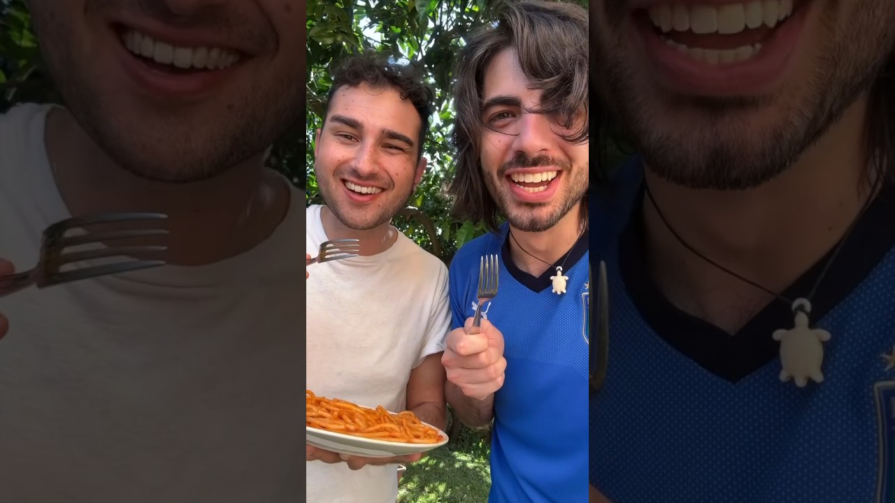 How to eat spaghetti ITALIAN STYLE - Italian Food