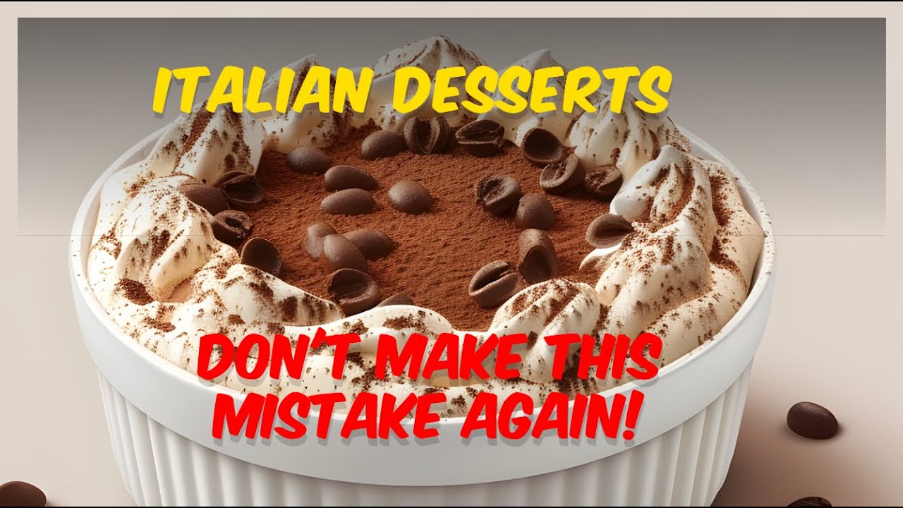 Sweet Tooth Heaven: Italian Desserts! || Italian Bites: easy and ...