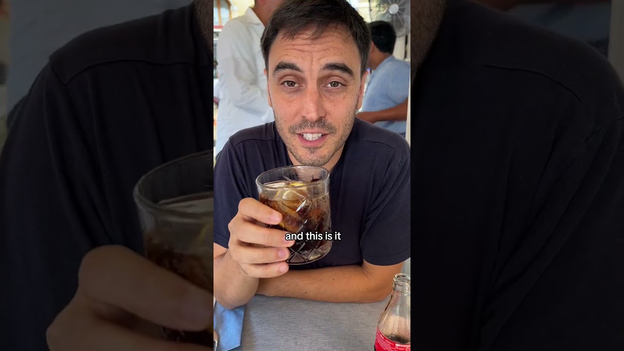 How they drink coke in Italy - Italian Food