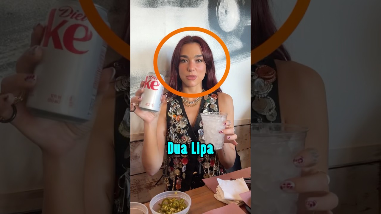 Dua Lipa hilarious drink recipe! - Italian Food