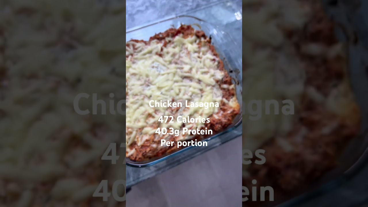 Here's a high protein chicken lasagna recipe that tastes incredible ...