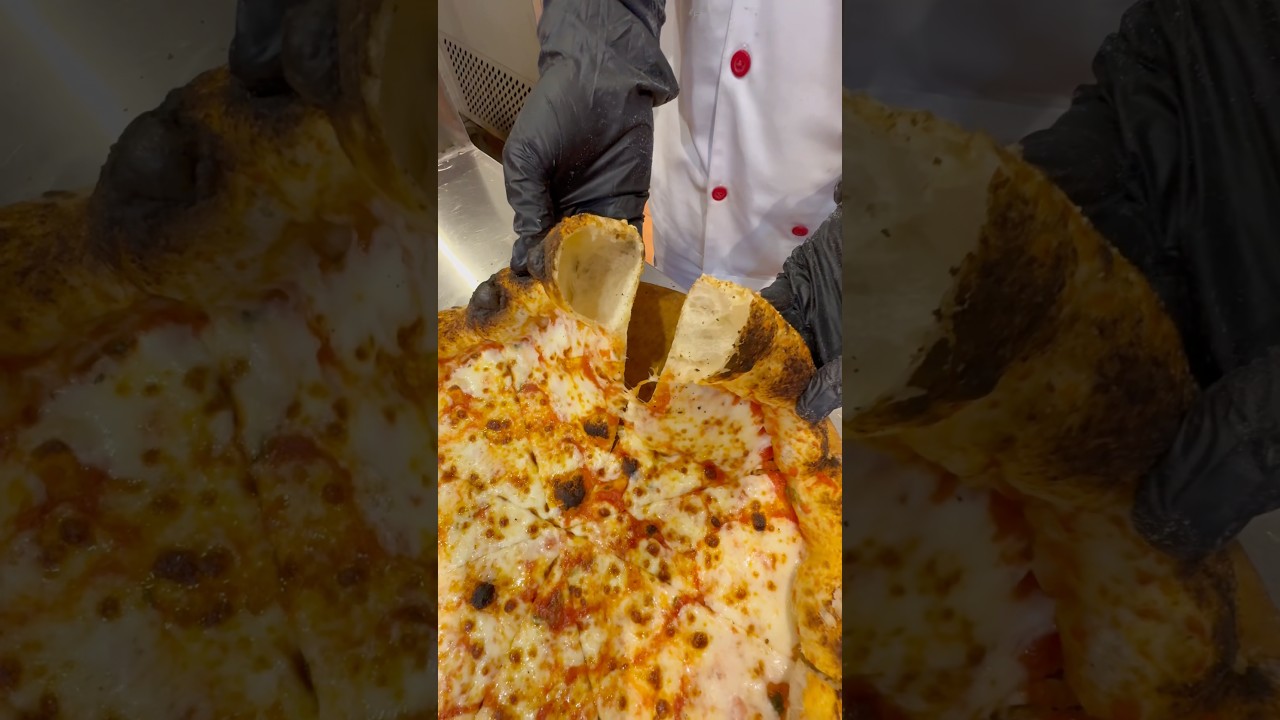 Italian pizza margarita wait for wnd -very big crust -empty crust # ...