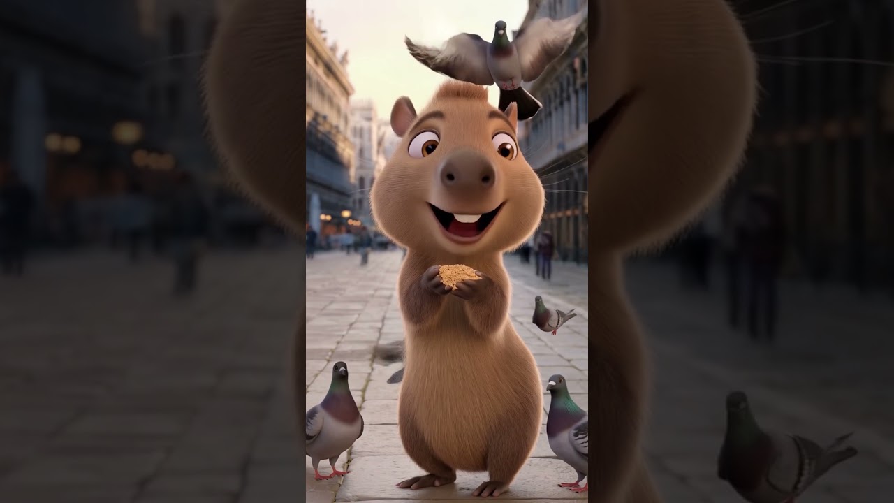 Capybara’s Gondola Ride in Venice! Wholesome & Relaxing Italian ...