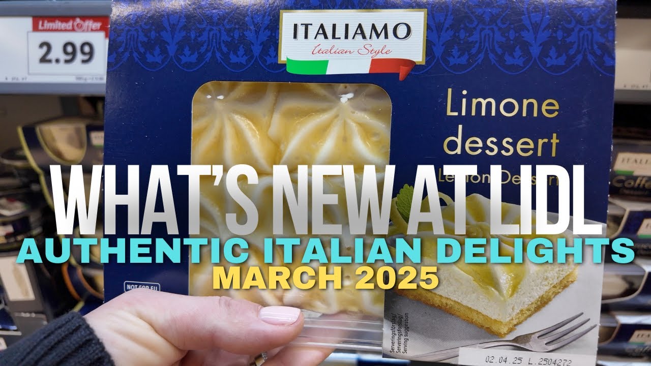 What’s New at Lidl - Italiamo Collection - Authentic Italian Delights ...
