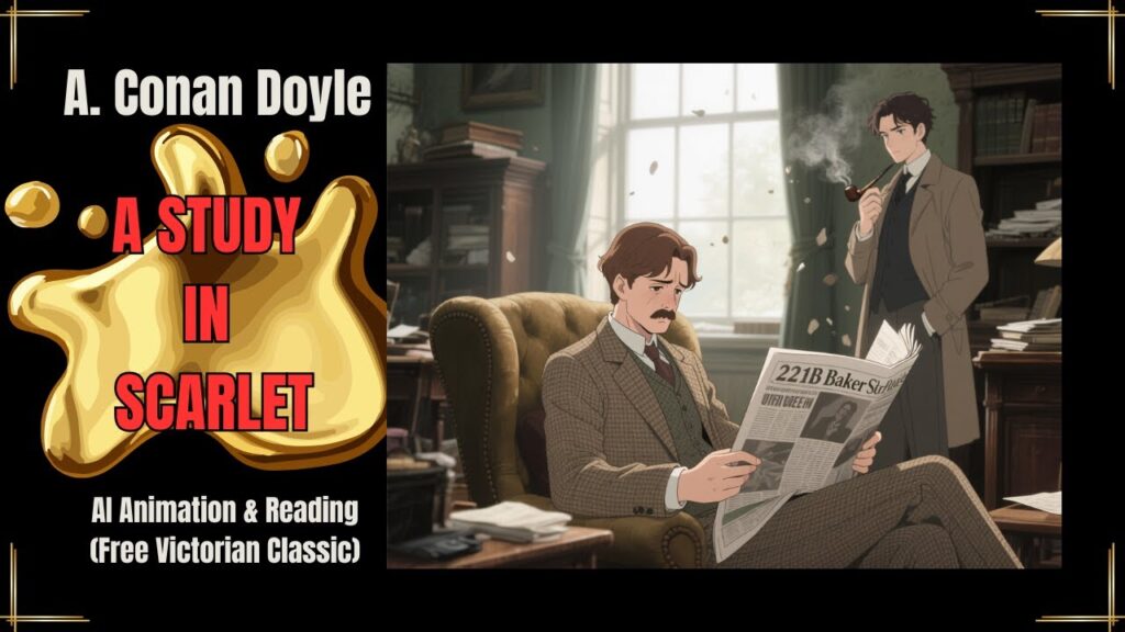 A Study in Scarlet by Arthur Conan Doyle: Complete Story - AI Animation ...