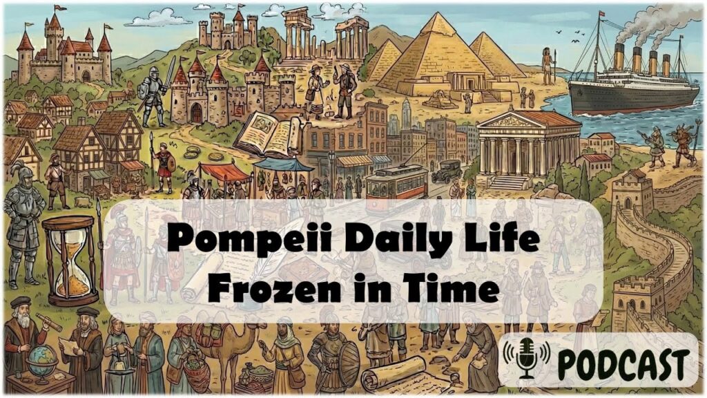 Pompeii Daily Life Frozen in Time (Podcast) - Italian Food