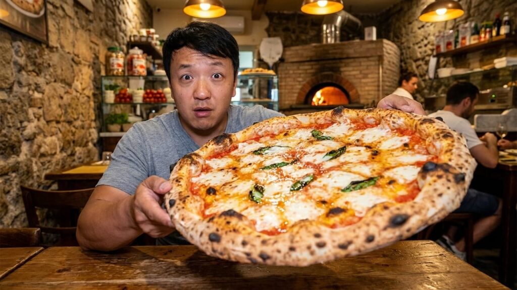 World's BEST PIZZA! Inside the MOST FAMOUS Pizza Shop in Naples Italy ...
