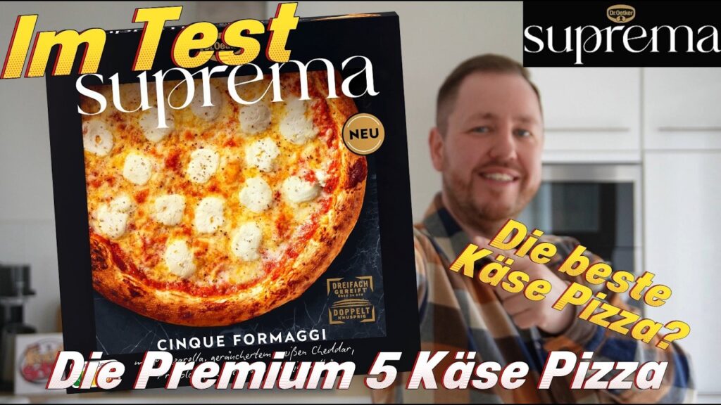 Dr. Oetker: Suprema Cinque Formaggi - 5 Käse Pizza im Test - Italian Food